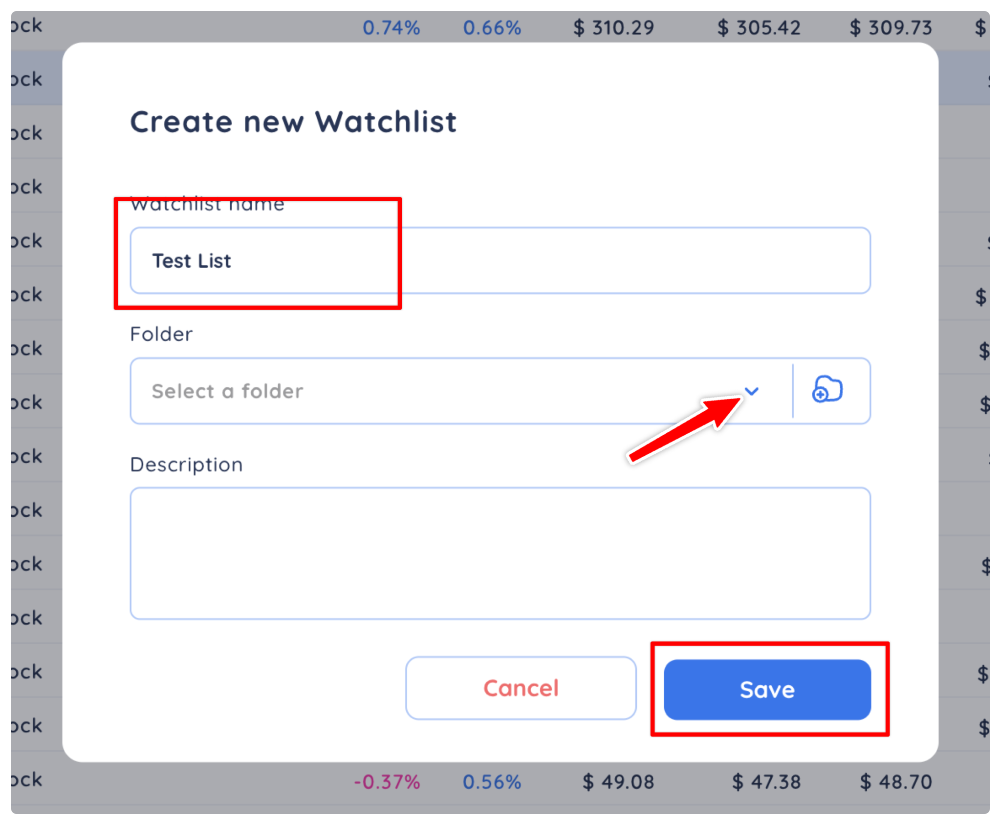 Creating a Watchlist | Deepvue