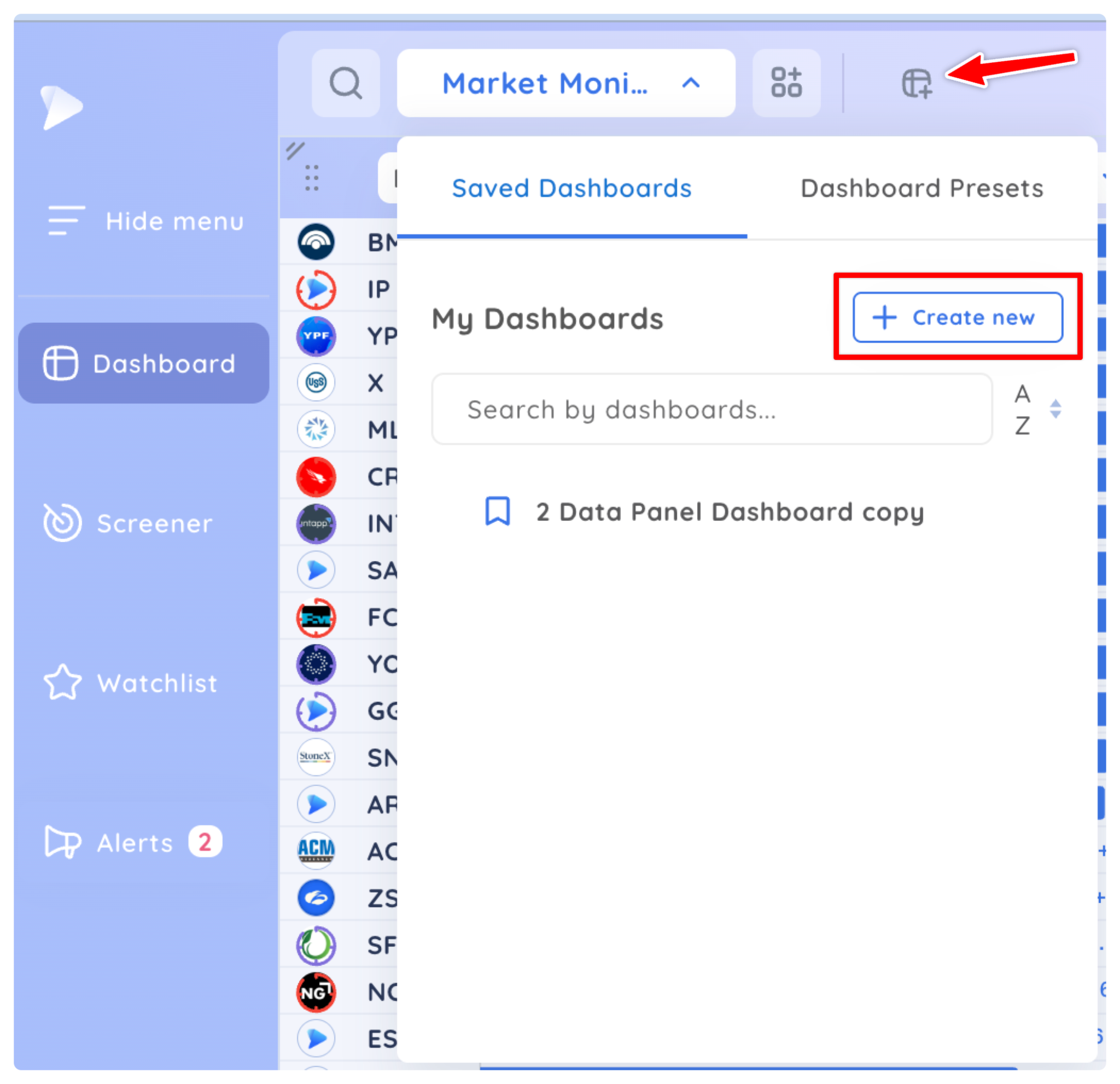 Creating a Custom Dashboard | Deepvue