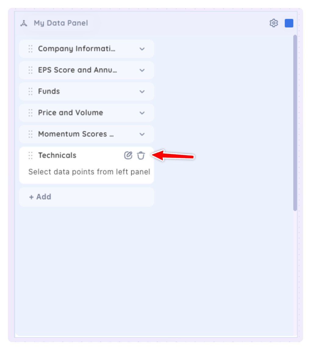 Data Panel App | Deepvue