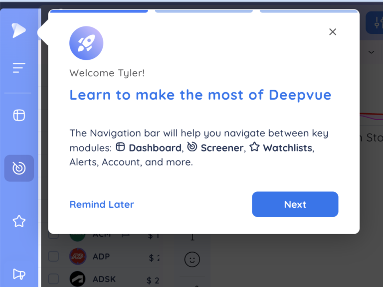 Deepvue Product Tour | Deepvue