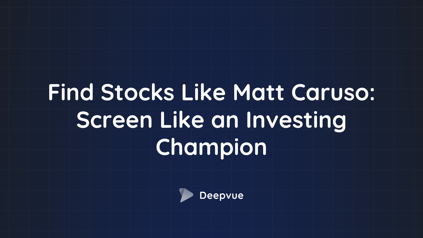 Screener - Deepvue