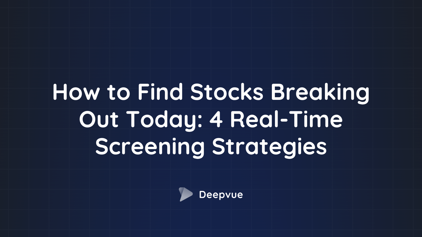 How to Find Stocks Breaking Out Today: 4 Real-Time Screening Strategies ...