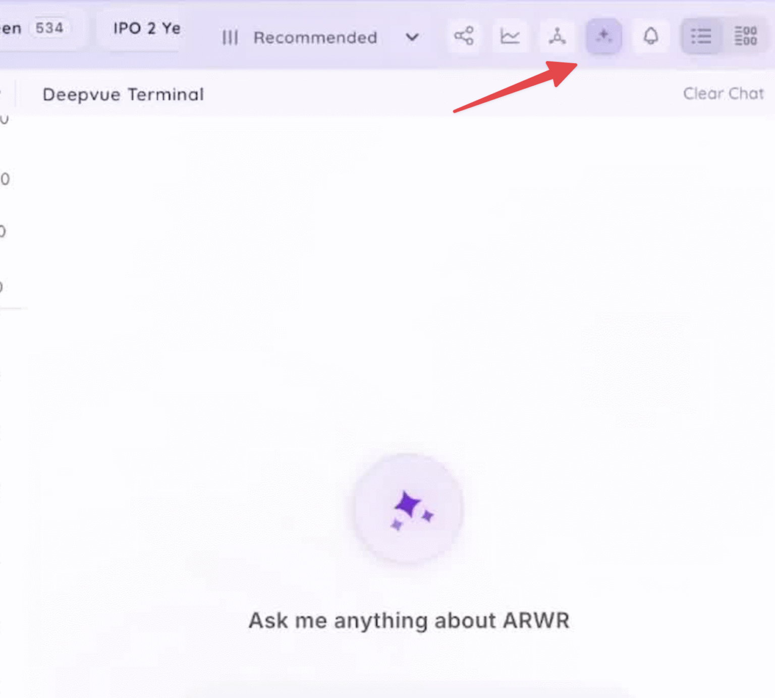 Guide to Using the Deepvue Terminal - Deepvue